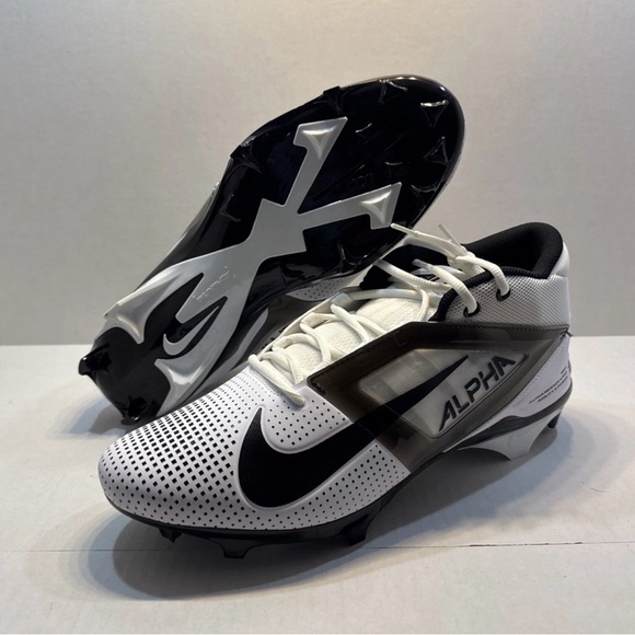 Nike | Shoes | New Nike Alpha Menace 4 Pro Football Cleats Mens 5 White ...
